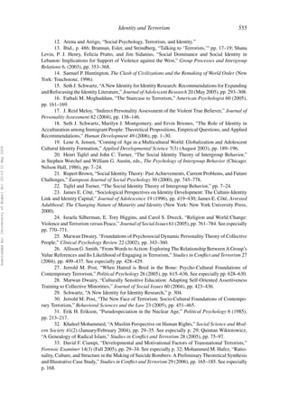 Identity and terrorism | PDF | Islam | Religion & Spirituality