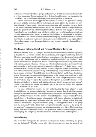 Identity and terrorism | PDF