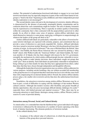 Identity and terrorism | PDF