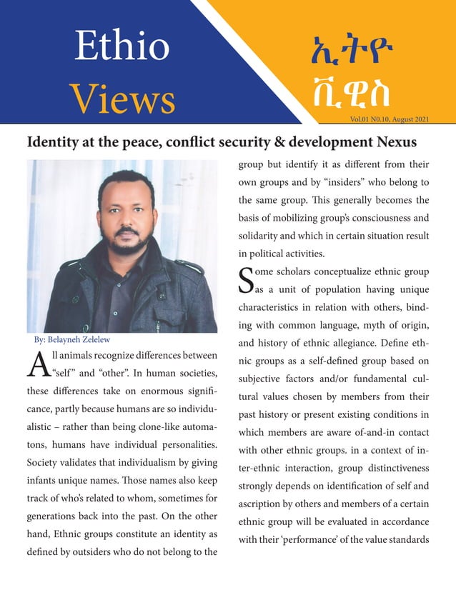 Identity at the peace, conflict security & development Nexus | PDF