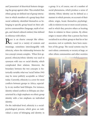 Identity at the peace, conflict security & development Nexus | PDF