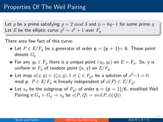 Identity based encryption from the weil pairing | PPT