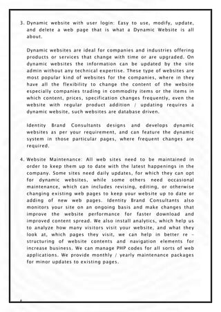 Identity brand consultants profile | PDF