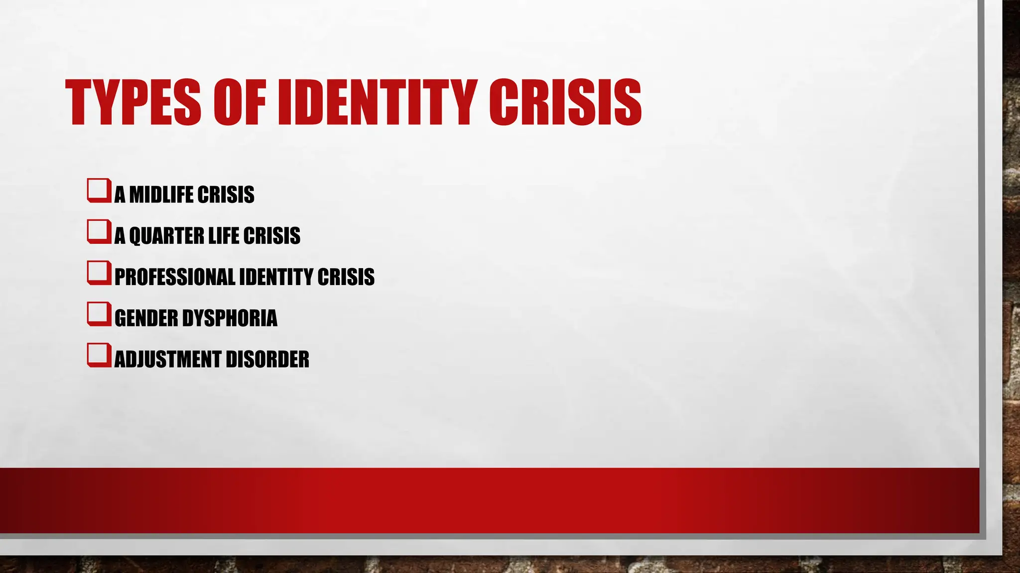 Identity Crisis first experiment.. .pptx