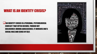 Identity Crisis first experiment.. .pptx