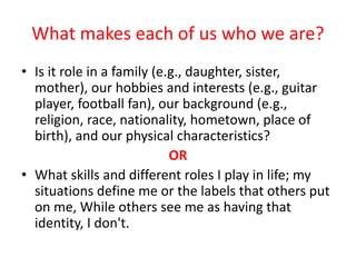 Identity & Difference.pptx