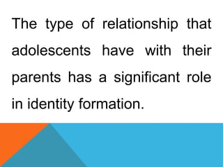 Identity formation | PPT