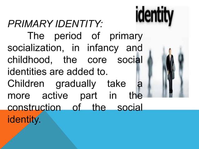 Identity formation | PPT