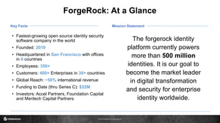 Identity Gateway with the ForgeRock Identity Platform - So What’s New ...