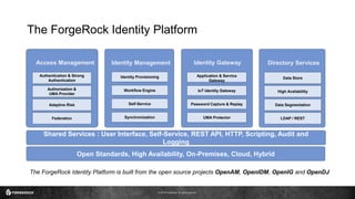 Identity Gateway with the ForgeRock Identity Platform - So What’s New ...