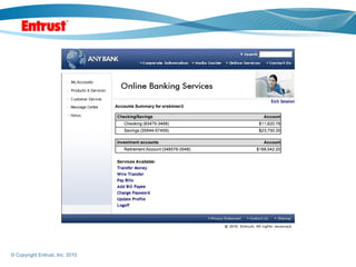 ISS SA le presenta IdentityGuard Mobile de Entrust | PPT