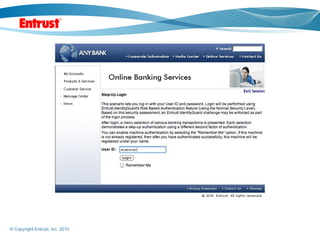 ISS SA le presenta IdentityGuard Mobile de Entrust | PPT