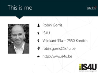 Identity is key - Robin Gorris | PPTX