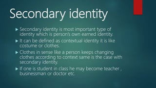 Identity ( Language culture and identity) | PPTX