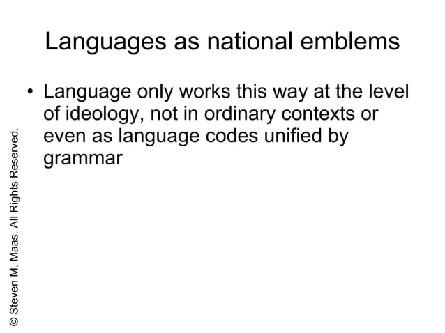 Language and Identity | PPT