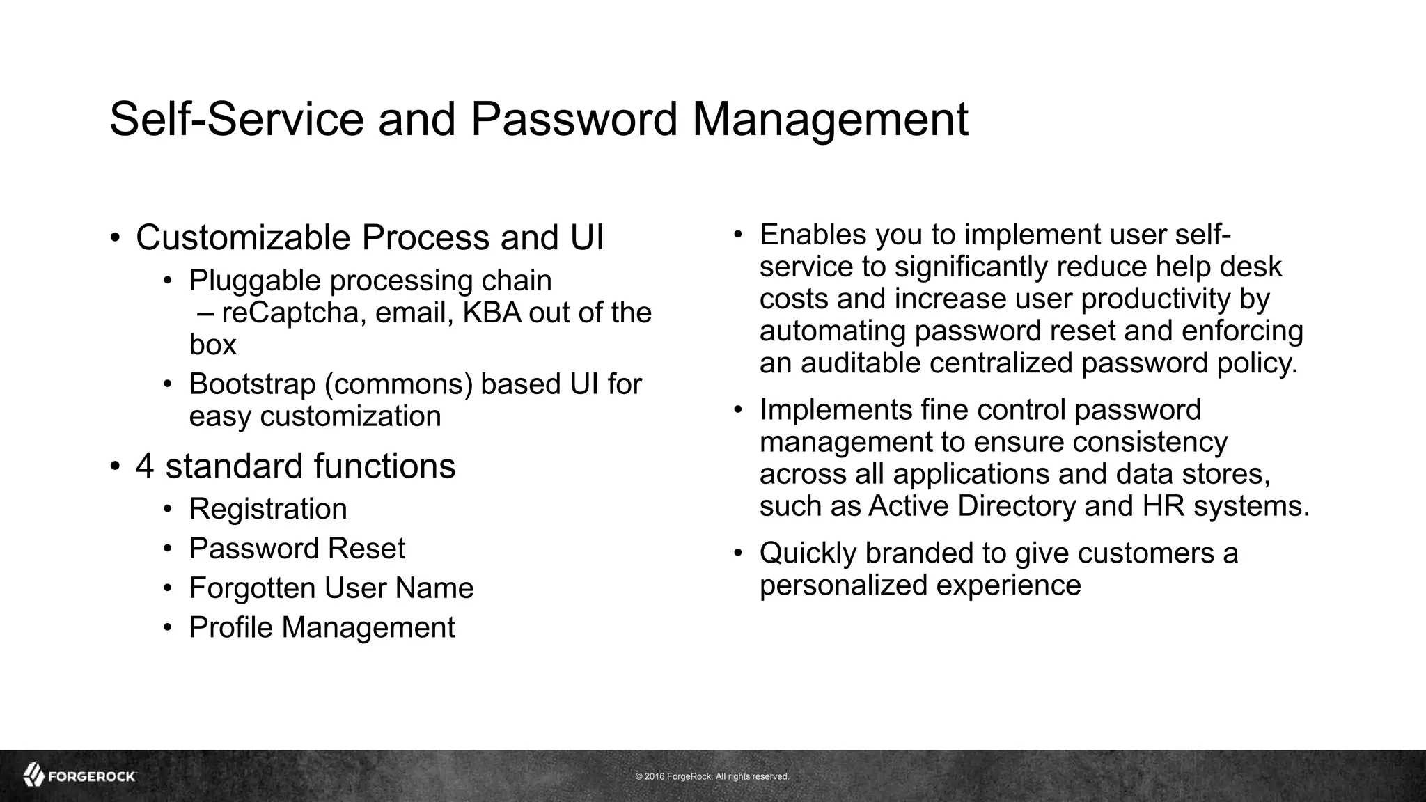 Identity Management with the ForgeRock Identity Platform - So What’s ...