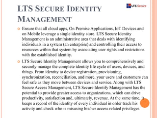 LTS Secure Identity Management | PPTX