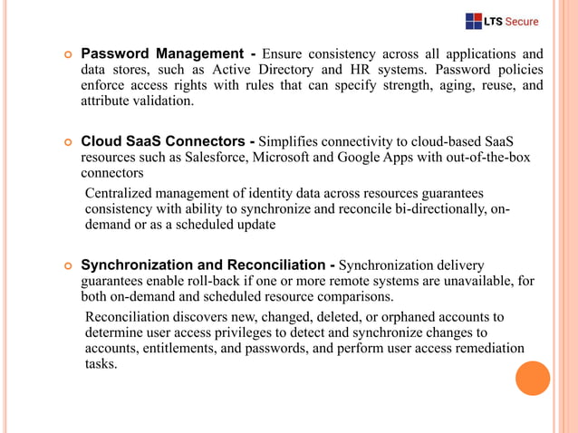 LTS Secure Identity Management | PPTX