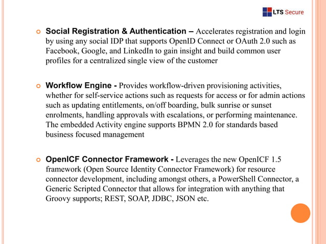 LTS Secure Identity Management | PPTX