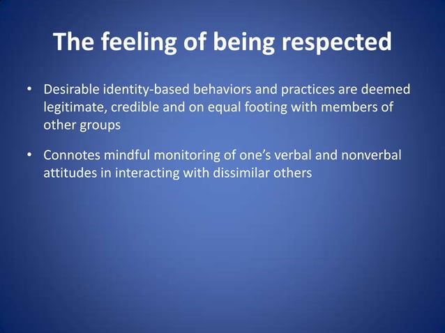 Identity Negotiation Theory | PPTX