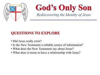 Identity Of Jesus | PPTX