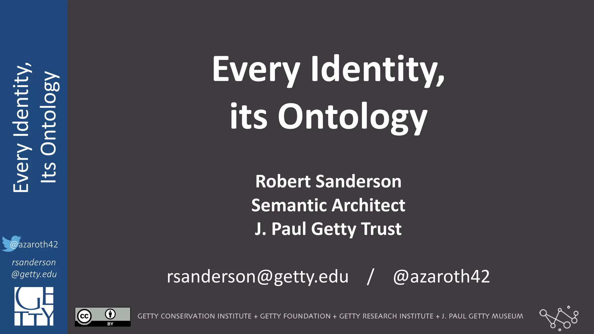 Every Identity, its Ontology | PDF | Databases | Computer Software and Applications