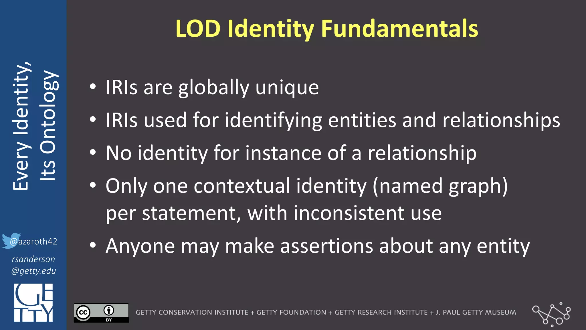 Every Identity, its Ontology | PDF | Databases | Computer Software and Applications