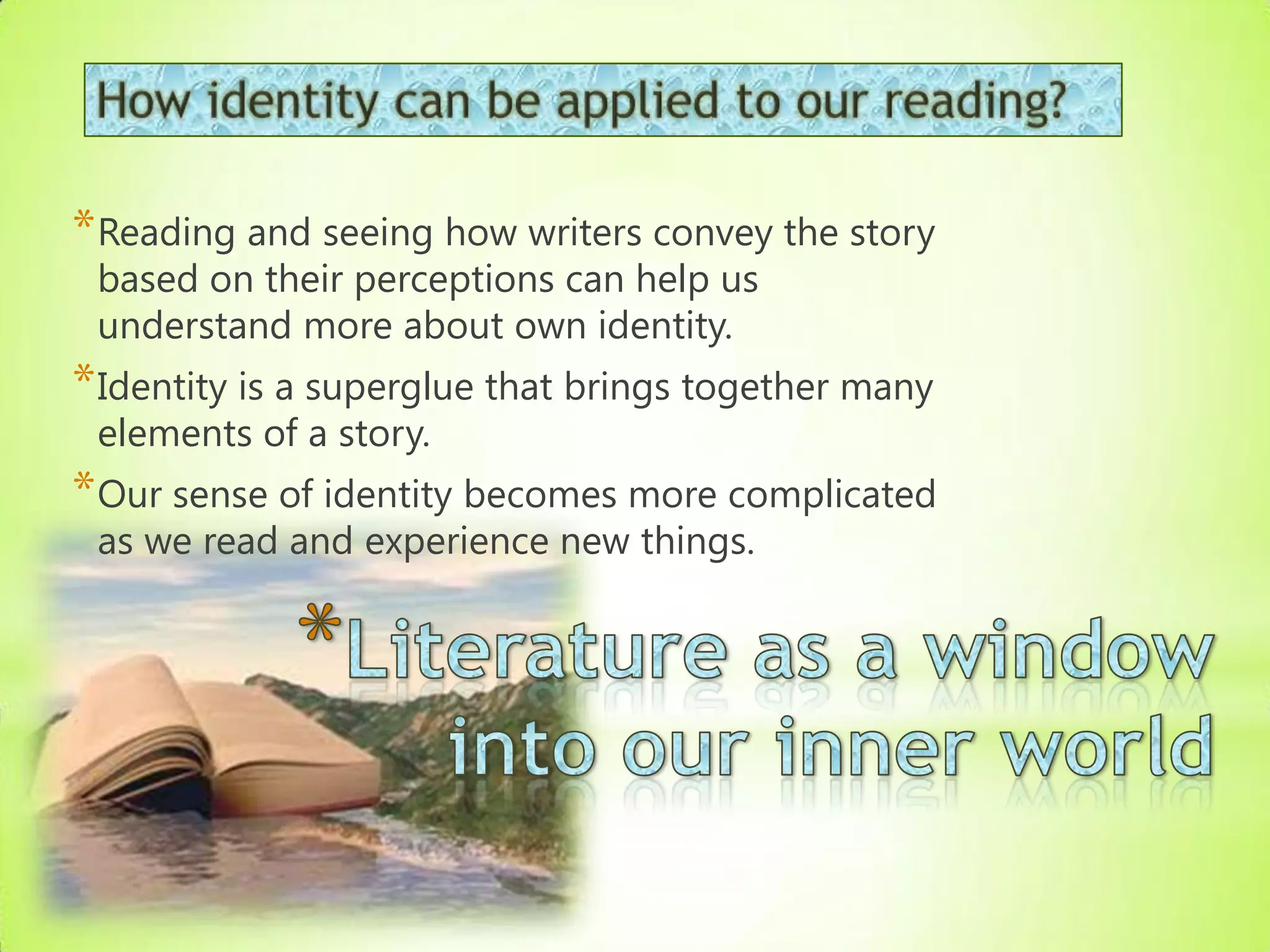 Identity ppt | PPTX