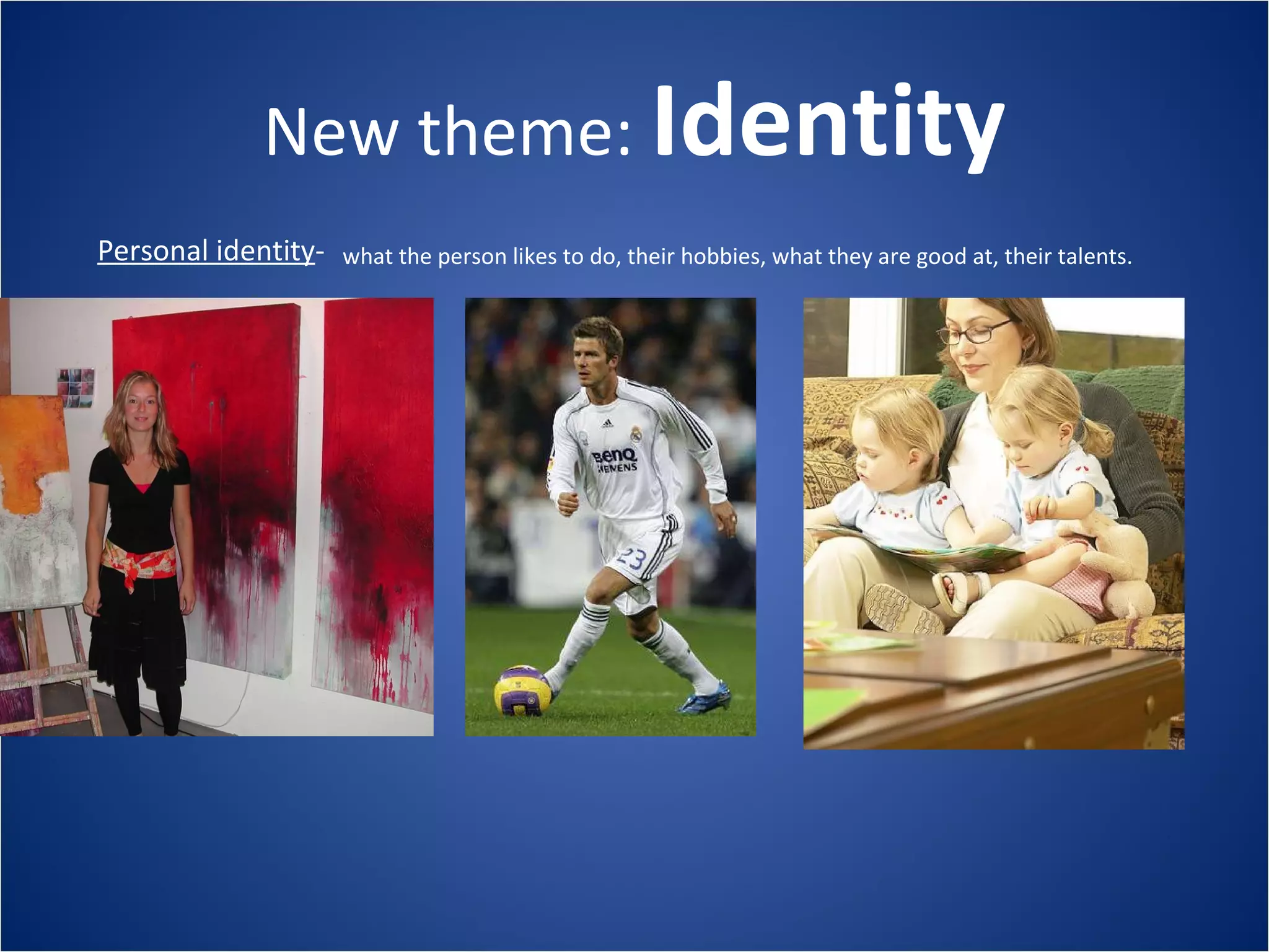 identity and masks | PPT