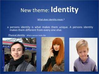 identity and masks | PPT