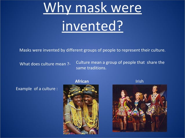 identity and masks | PPT