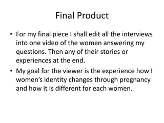 Identity project ideas | PPT