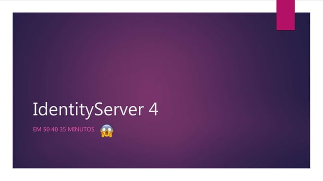 Identityserver 4 Ppt Download Gratuito