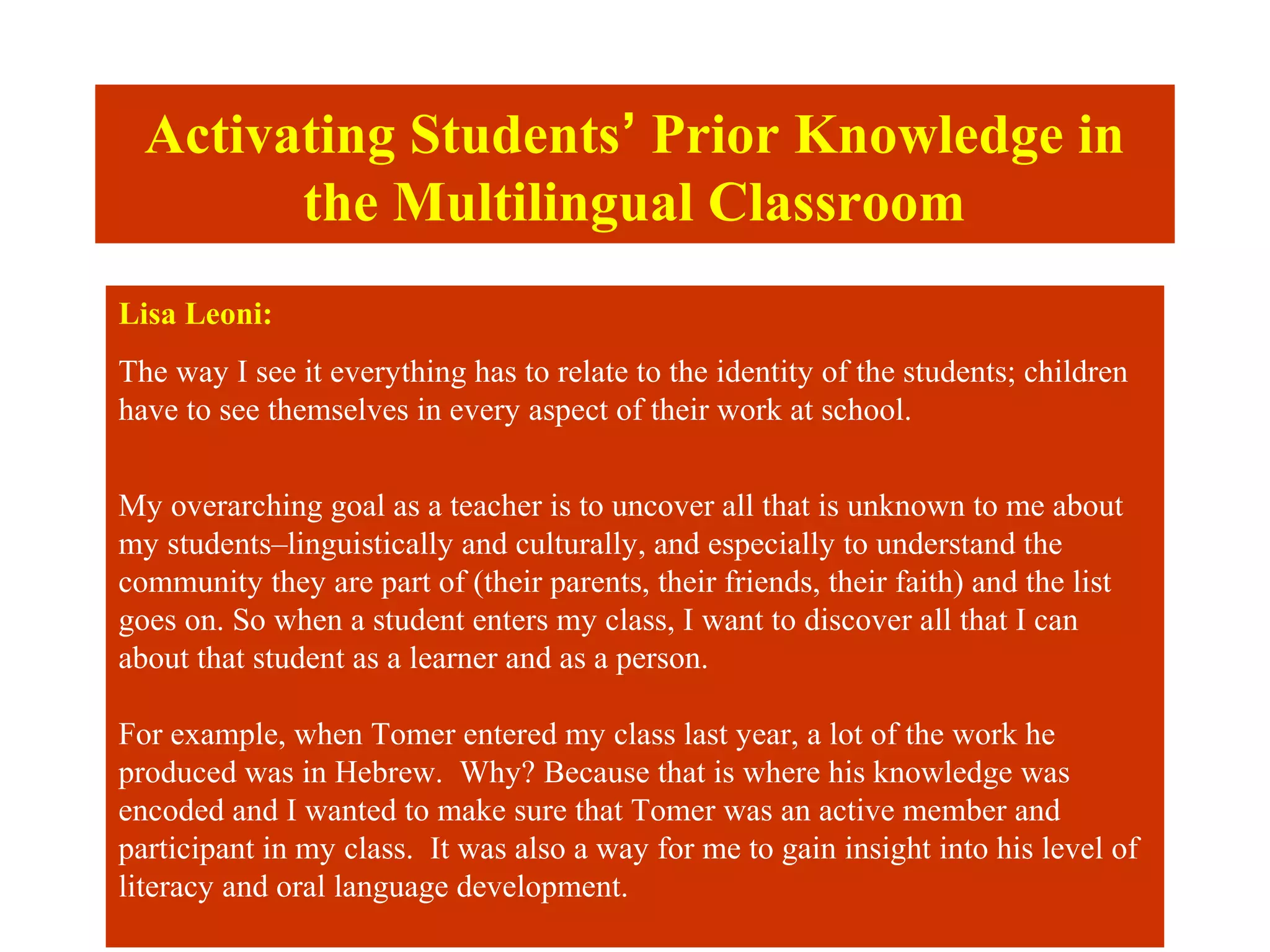 Identity texts | PPT