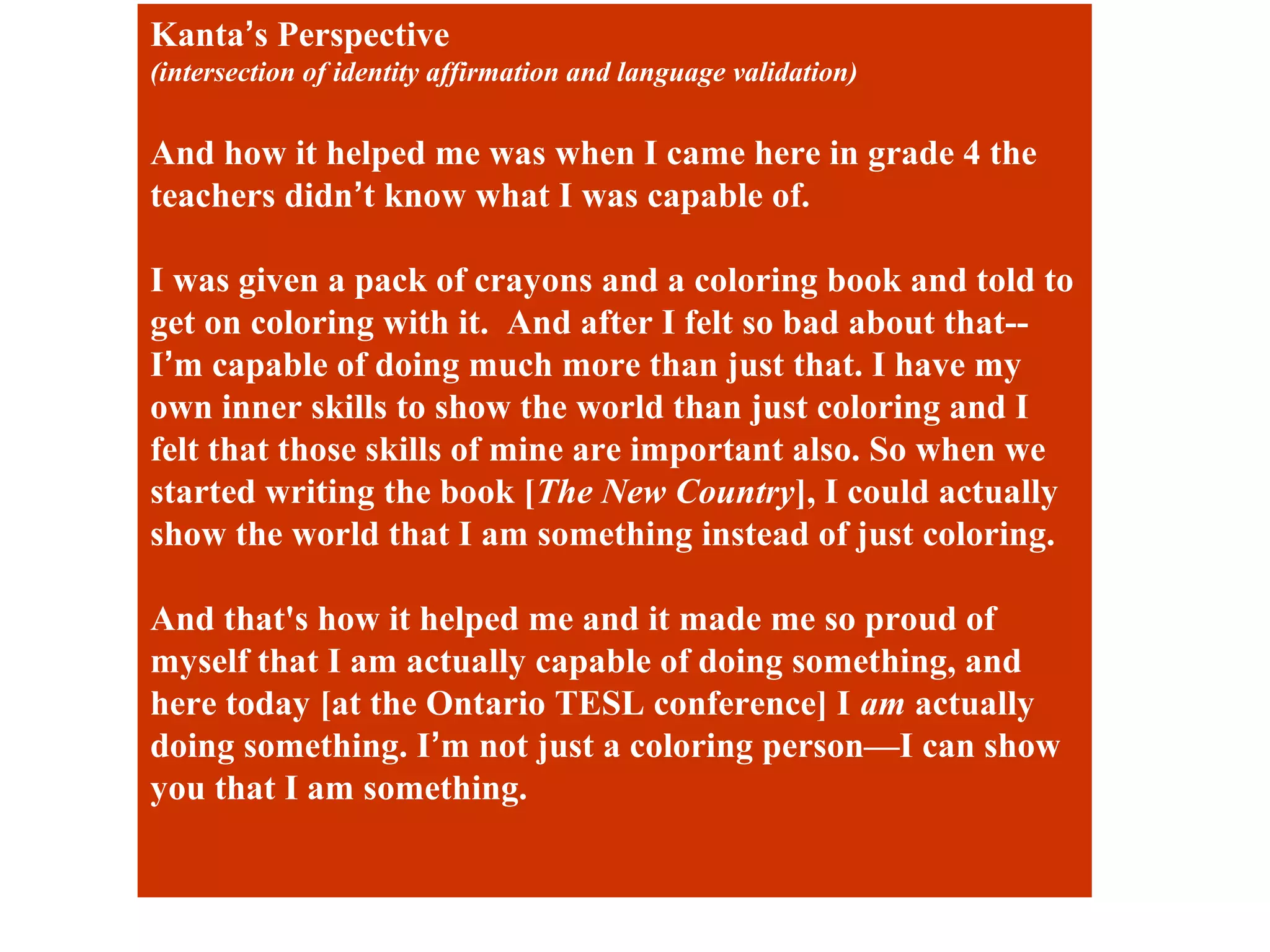 Identity texts | PPT