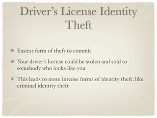 Identity theft | KEY