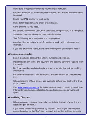 Identity Theft and Phishing - Canadian Resource Centre for Victims ...