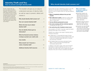 Identity Theft and You | PDF