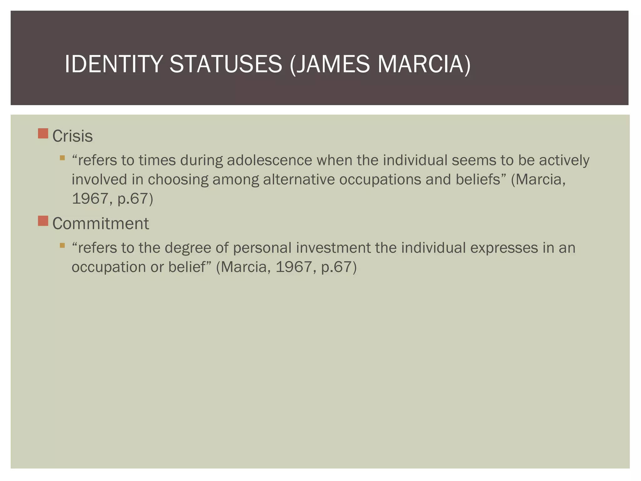 Identity theories 2015 | PPT