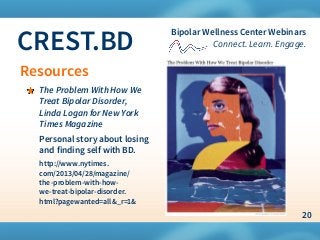 CREST.BD Identity & Bipolar Disorder Slides | PDF
