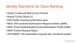 Identiverse: PSD2, Open Banking, and Technical Interoperability | PPT