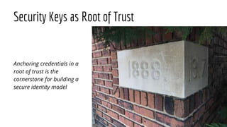 Identiverse 2019 Security Key Lifecycle | PPT