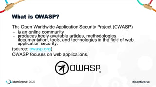 Navigating the Intersection: IAM and OWASP in the Cybersecurity ...