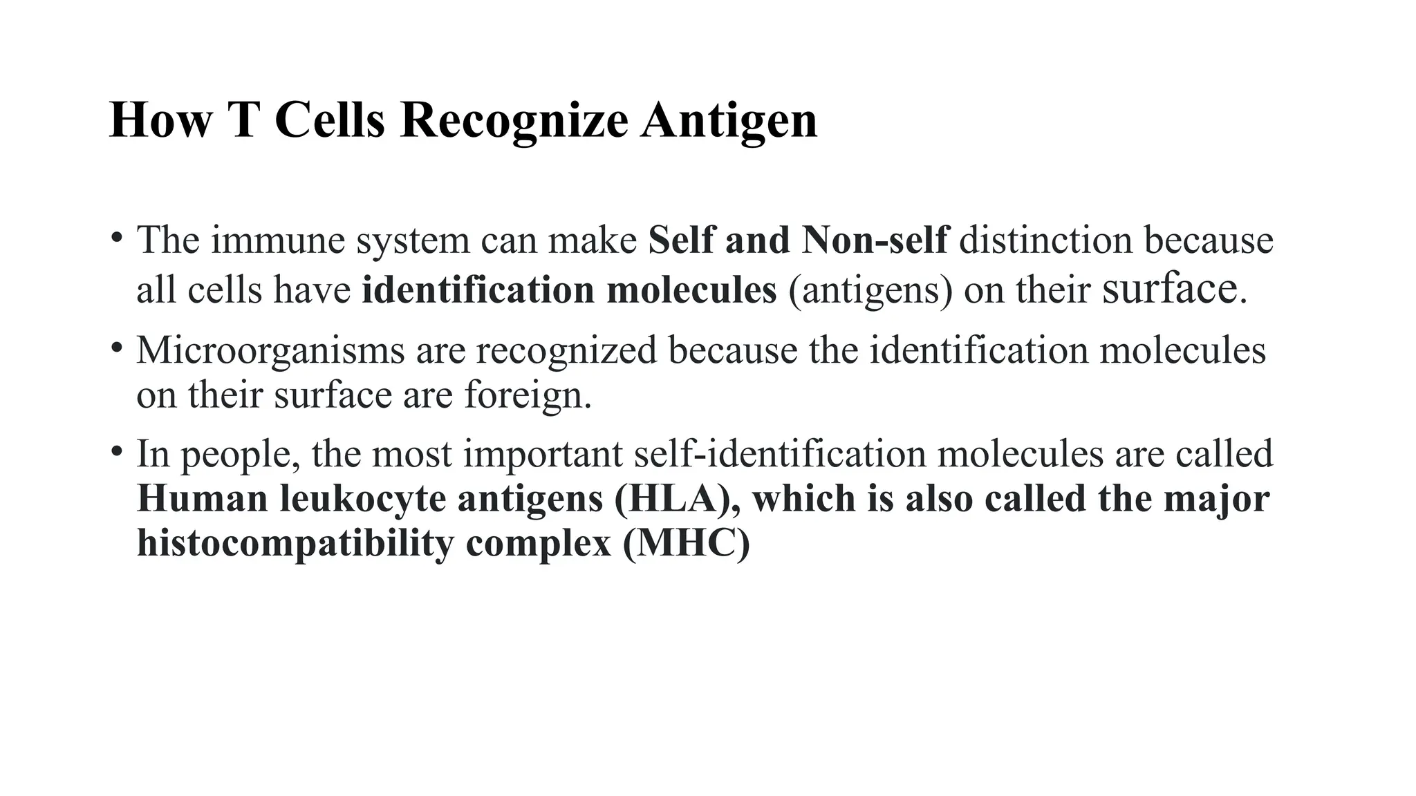 identification of self and non self.pptx