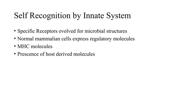 identification of self and non self.pptx