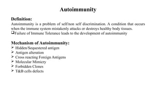 identification of self and non self.pptx