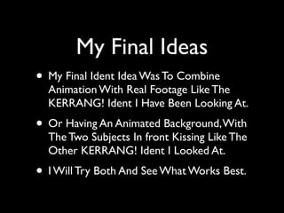 Ident Presentation | KEY | Music | Entertainment