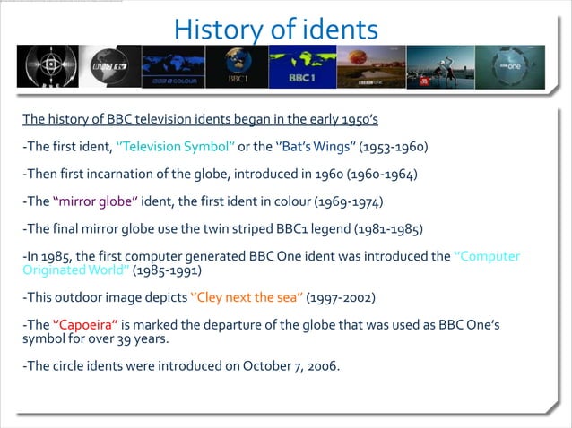 Ident presentation shannon | PPT