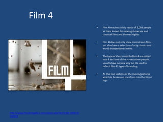 Idents | PPTX | History | Genres