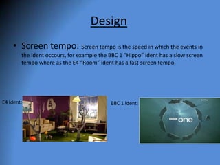 Idents powerpoint | PPT